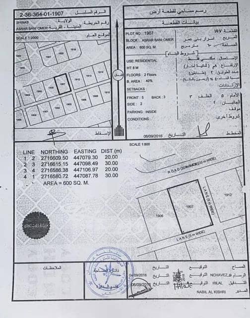Residential Land For Sale in Shinas, Al Batinah | Bayut.om